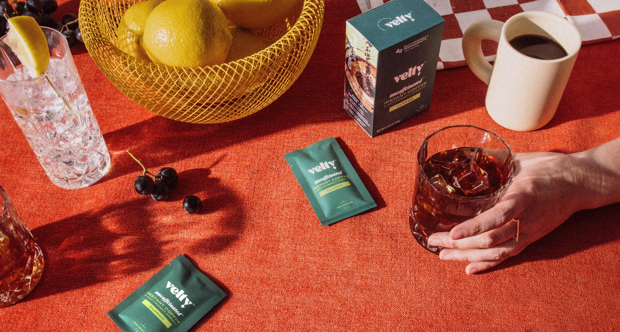 Velty Uncaffeinated Coffee - Level Up Your Decaf – Get Velty